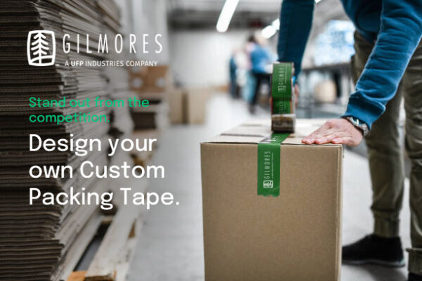 Custom Printed Packing Tape: get your brand noticed with Gilmores tapes